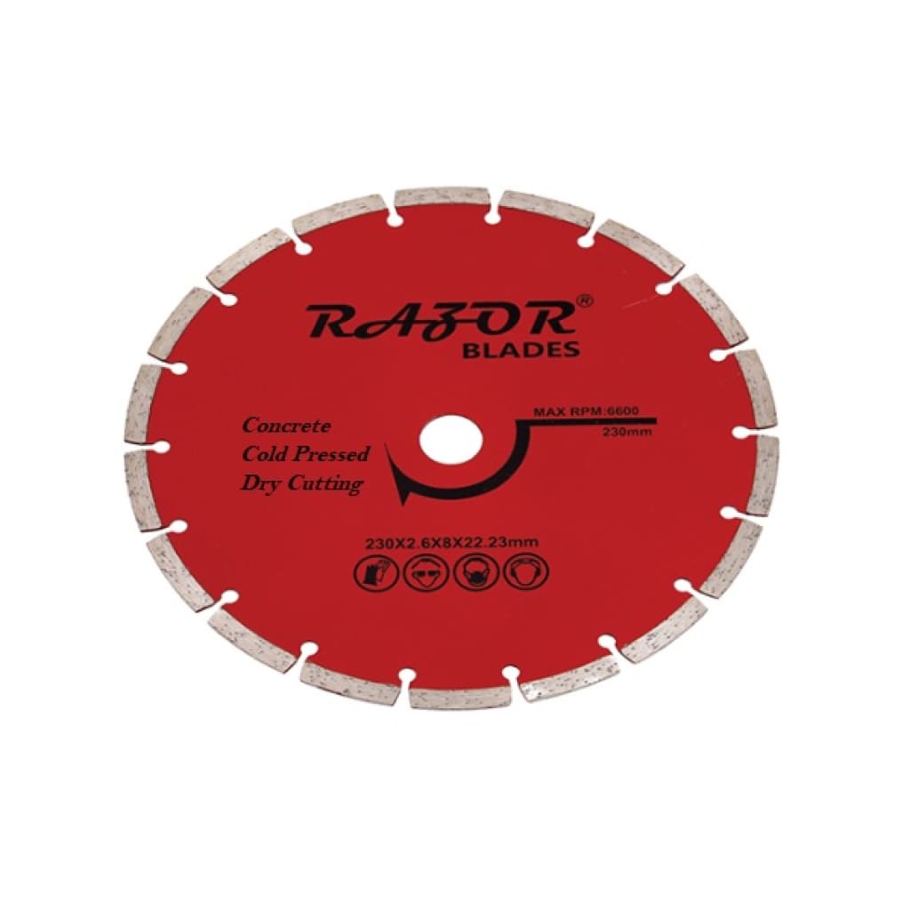 Segmented Cutting Blade / Contractor - Red For Soft Material - Dr Concrete