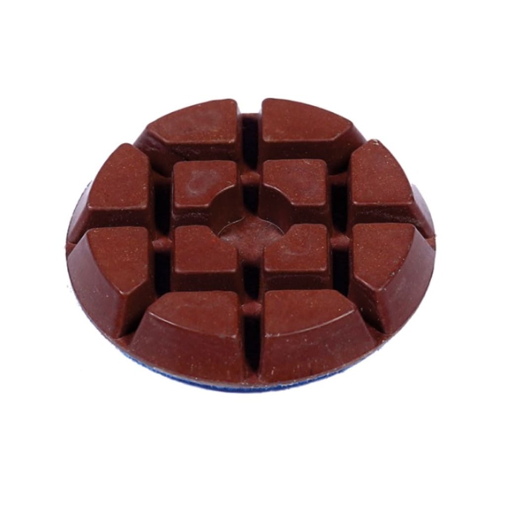 75 MM X 10 MM COPPER / RESIN HYBRID POLISHING PADS - 100 GRIT
