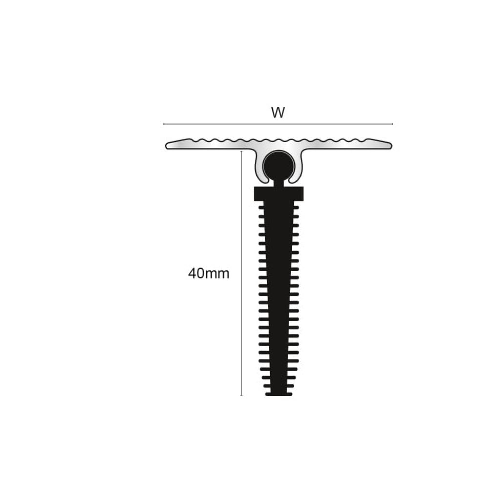 Flat Transition Strips - Aluminium - Dr Concrete